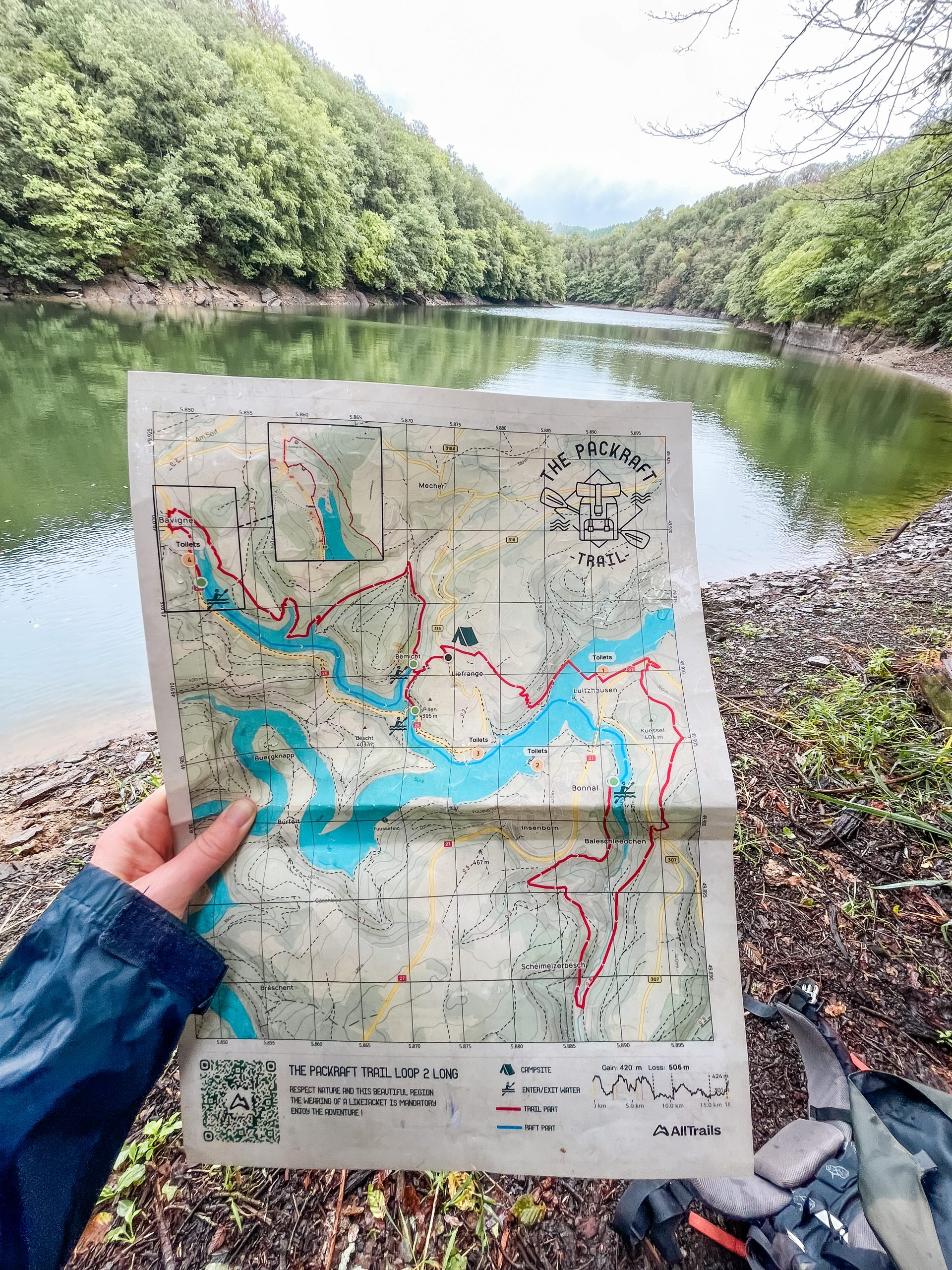 Packraft trail in de Luxemburgse Ardennen | Onze ervaring