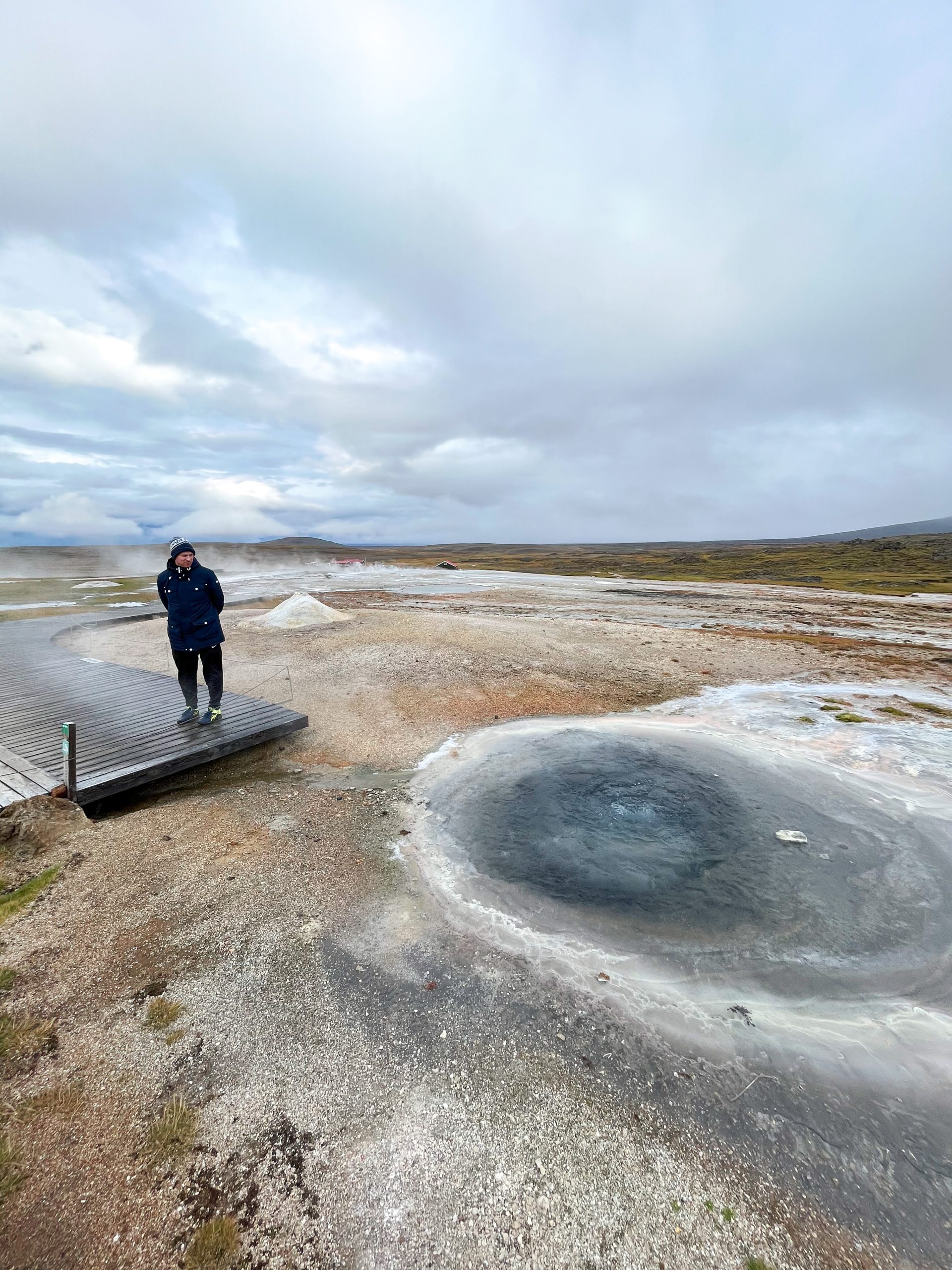 Hveravellir geothermisch gebied en hotspring | Oase langs de F35