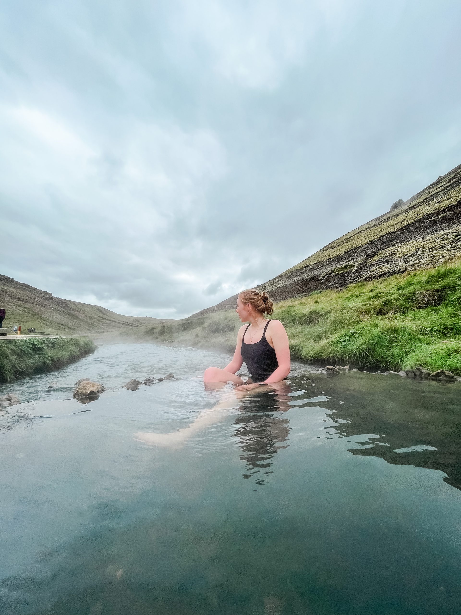 Reykjadalur hotspring | Baden in een warme rivier - Wegwijs naar