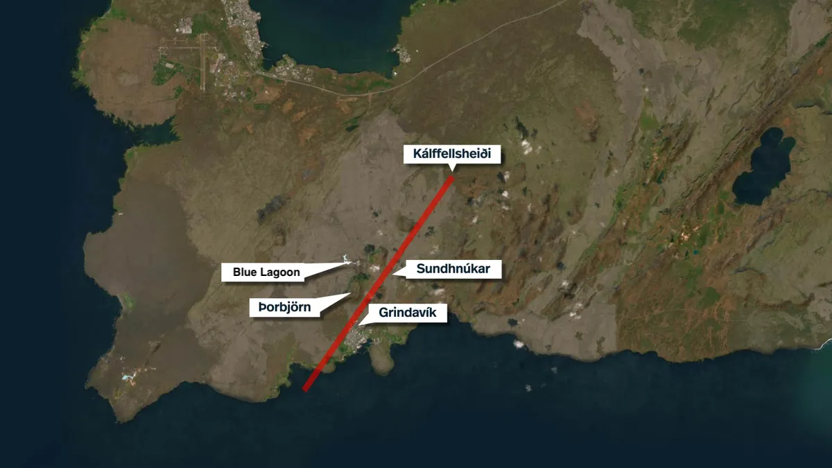 Grindavík: het vissersdorp tussen vulkanen | Vulkaanuitbarsting