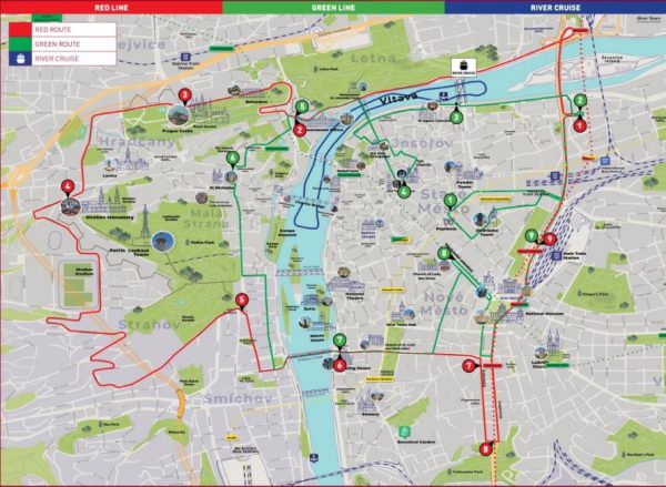 Hop on hop off bus in Praag | Info, routes & tickets